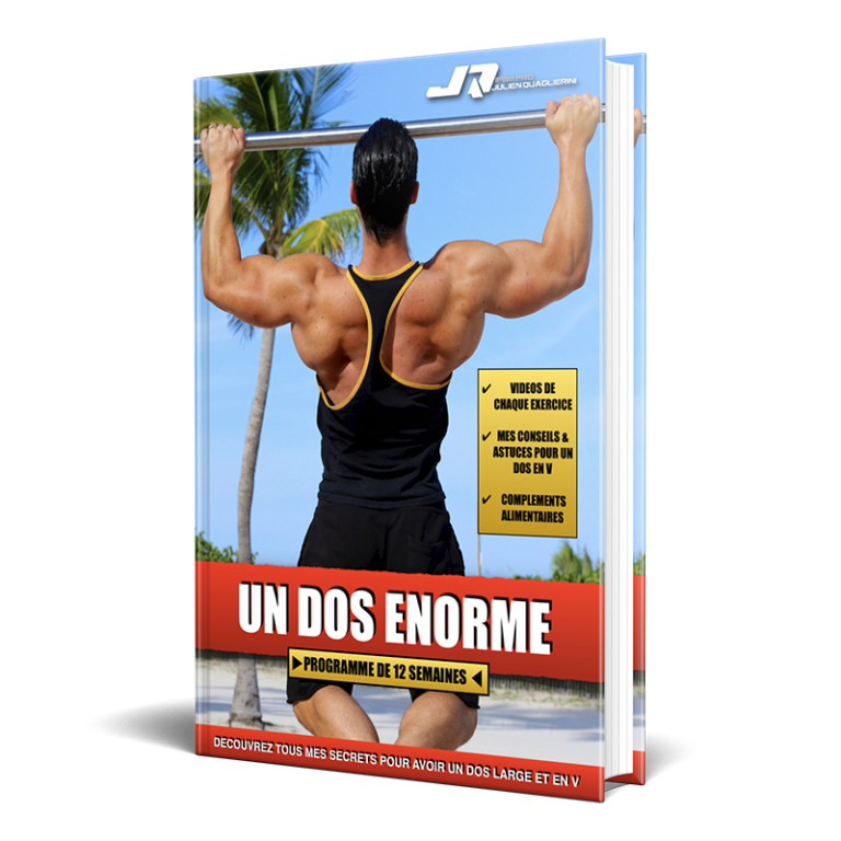 programme musculation dos - avoir un dos large et dos en V