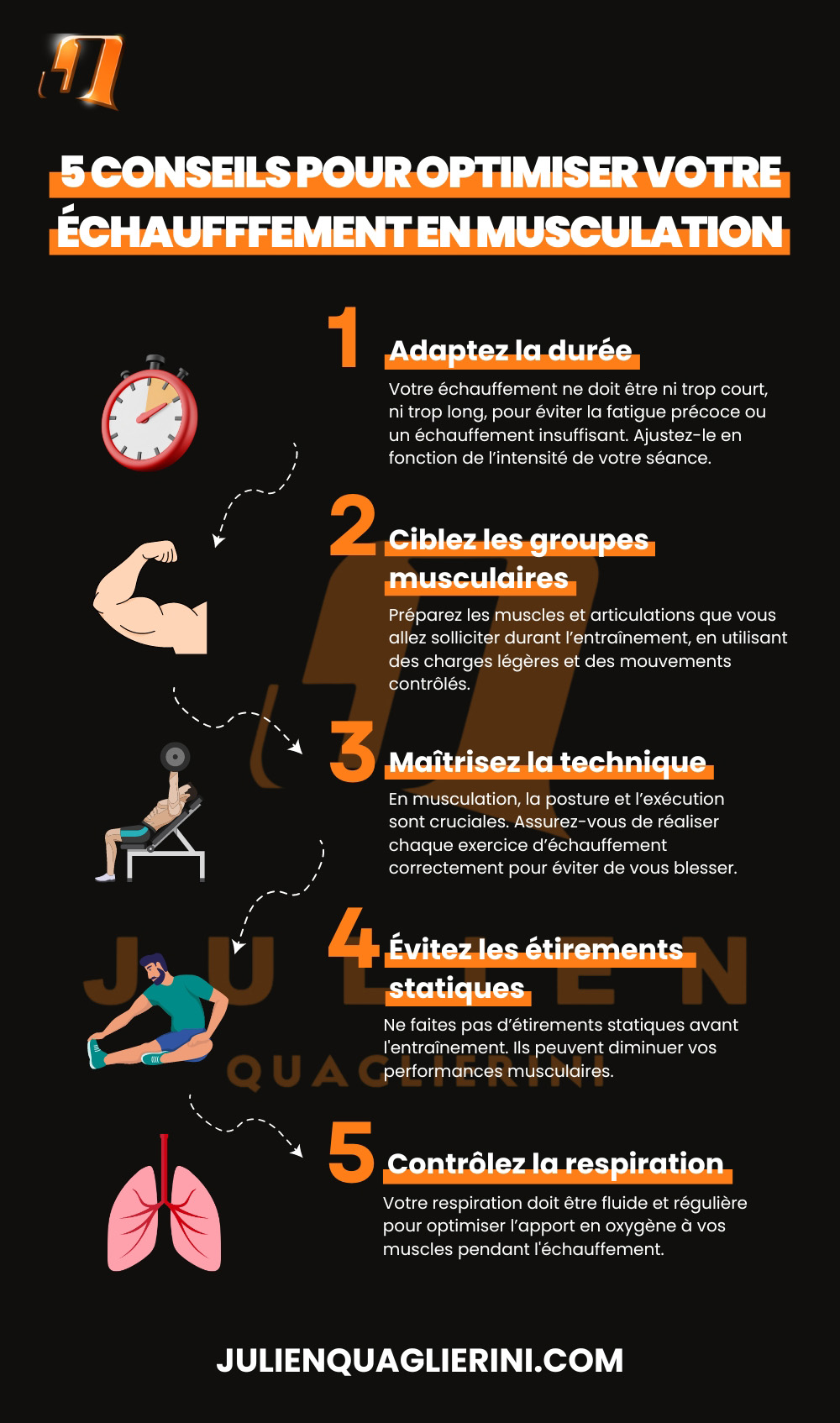 Échauffement en musculation : comment préparer son corps