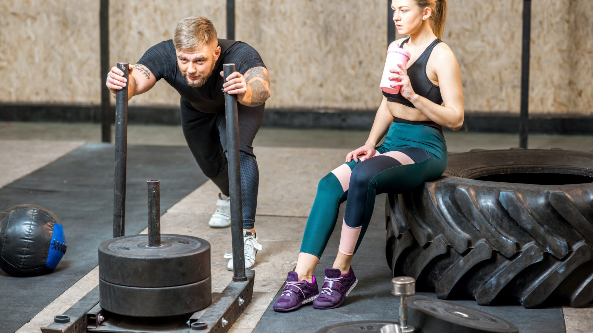 Sled Push : un exercice pour booster votre force et votre cardio