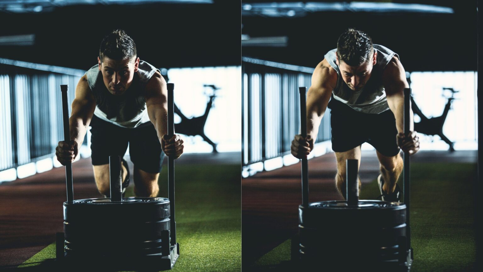 Sled Push : un exercice pour booster votre force et votre cardio
