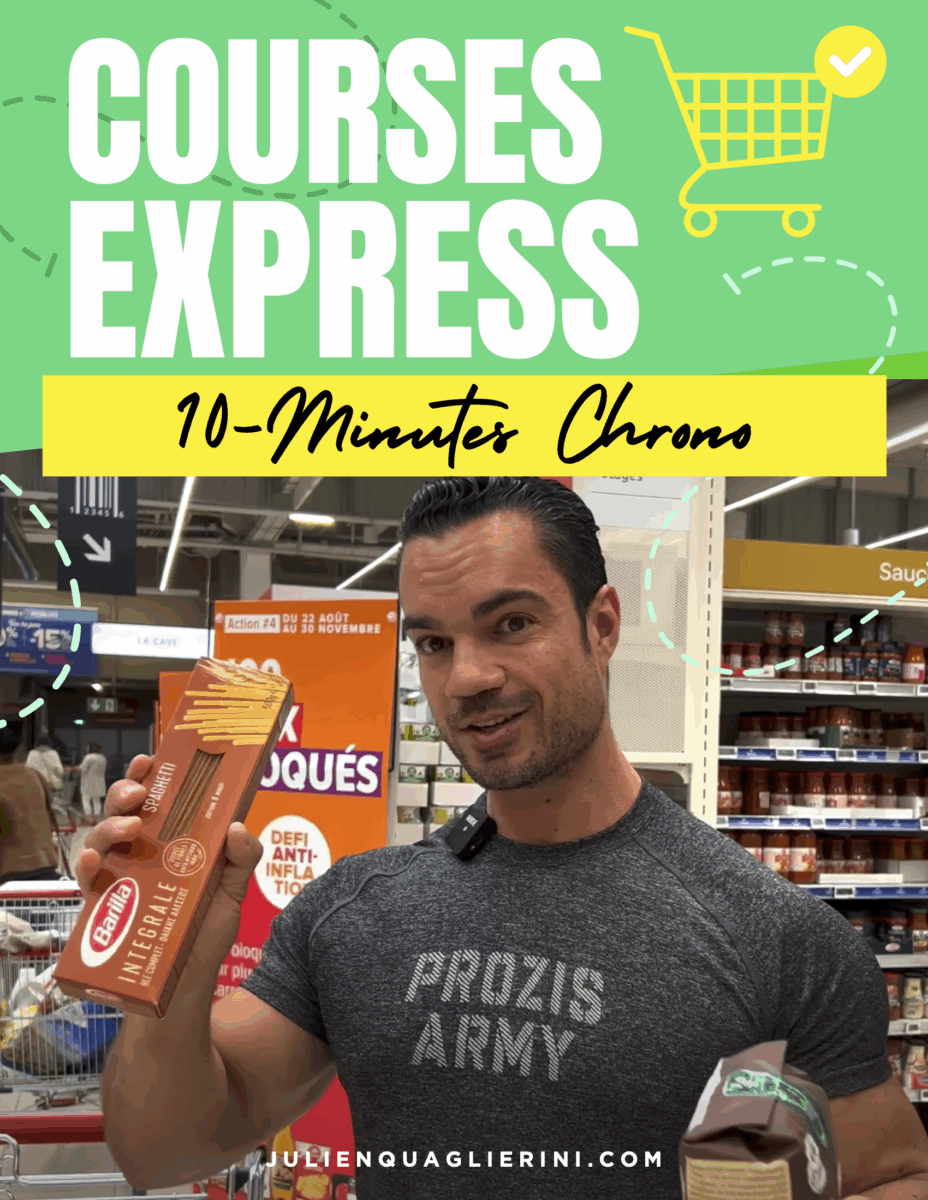 COURSES EXPRESS 10 MINUTES CHRONO - Julien Quaglierini